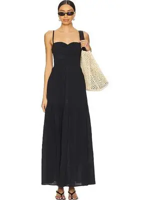 L*Space LSPACE Mallorca Maxi Dress Black
