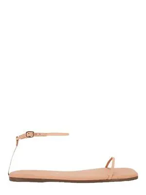 Tkees Square Toe Twiggy Sandal - Nude