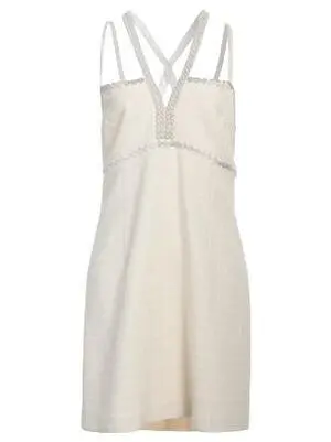 Sandro Mini Bodycon Dress - White