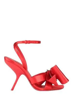 FERRAGAMO SALVATORE FERRAGAMO Slingback Sandals Red