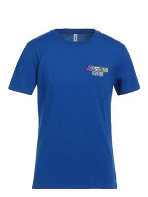 Moschino Swim T-shirt Bright Size Cotton - Blue