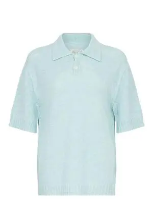 MAISON MARGIELA Polo Shirt - Light Blue