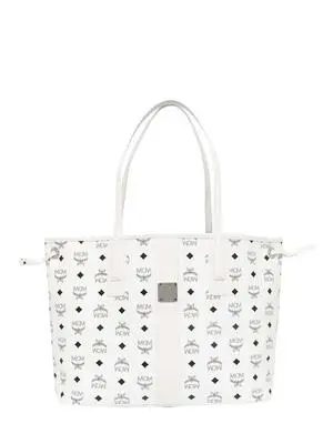 Mcm Liz Vi Medium Shopper - White