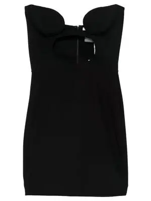 NENSI DOJAKA Cut-out Mini Dress - Black