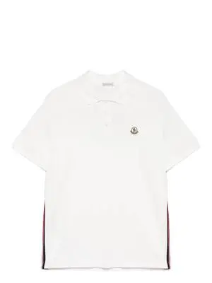 MONCLER Logo-patch Polo Shirt