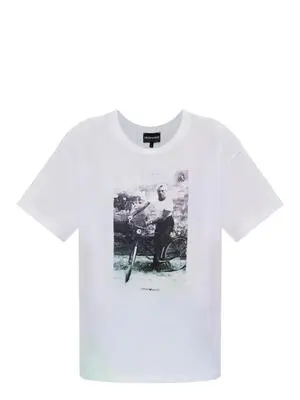 Emporio Armani Graphic T-shirt - White