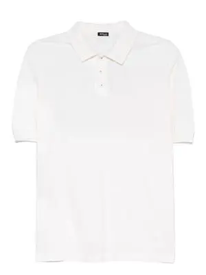 Kiton Fine-knit Polo Shirt - Neutrals