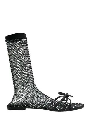 BALENCIAGA Balenciaga Leopold Mid-Calf Boots