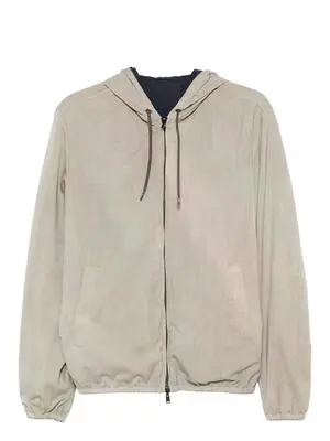 Herno Reversible Hooded Jacket - Neutrals