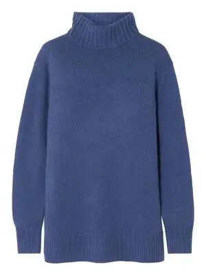 JOSEPH Cashmere Turtleneck Sweater - Blue