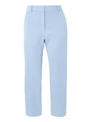 JOSEPH Eliston Gabardine Tapered Trousers - Blue