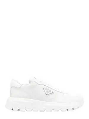 PRADA Triangle-logo Low-top Sneakers
