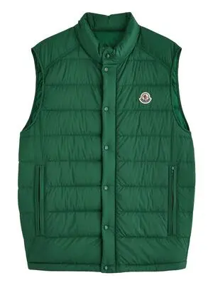 Moncler Moncler Barthe Quilted Shell Gilet Green