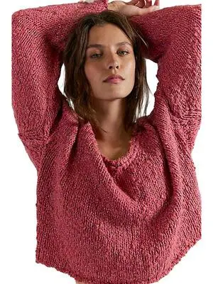Free People Firefly Pullover Fruit Dove Combo
