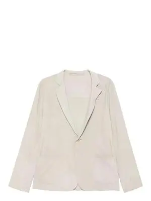 SALVATORE SANTORO Suede Jacket - Neutrals