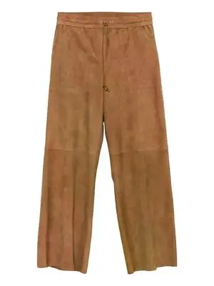 P.A.R.O.S.H P.A.R.O.S.H. Suede Trousers