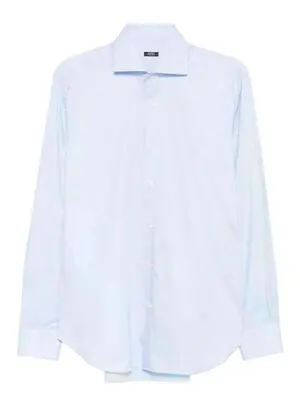 BARBA NAPOLI Long-sleeve Shirt - Blue