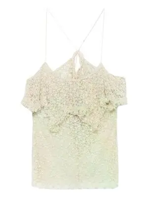 Philosophy Di Lorenzo Serafini Lace Blouse - Neutrals