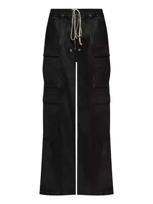 Rick Owens Jumbo Belas Cargo Trousers - Black