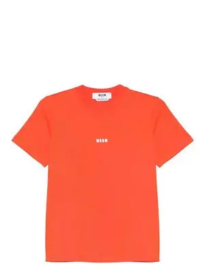 MSGM Logo-print T-shirt - Red