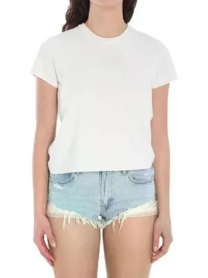 Alexander Wang Cropped T-shirt - White