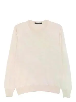 Tagliatore Crew Neck Sweater - Neutrals
