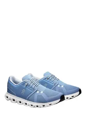 On Cloud 6 Sneakers Chambray/white