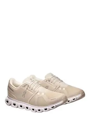 On Cloud 6 Sneakers Pearl/ White