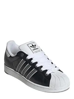 Adidas Gender Inclusive Superstar Ii Sneaker - Black/matte Silver/white