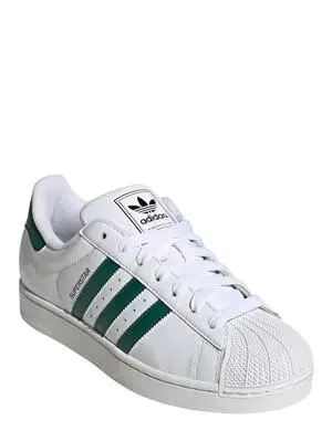 Adidas Adidas Gender Inclusive Superstar II Sneaker White/collegiate Green/black