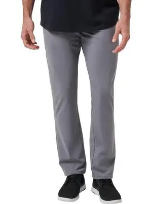 Travis Mathew Legacy Stretchknit Flat Front Chinos - Quiet Shade