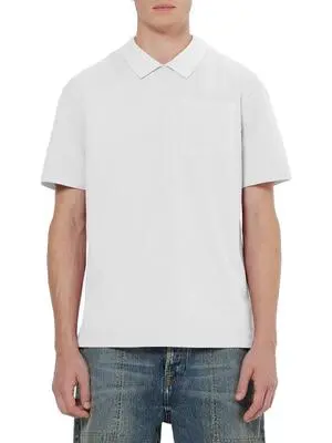 Scotch & Soda Piqué Pocket Polo - White