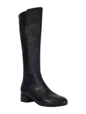 Dune London Tayla Knee High Boots - Black