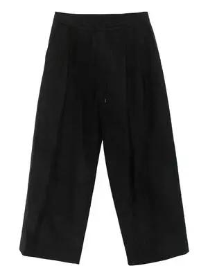 JUUN.J Crinkled Trousers - Black