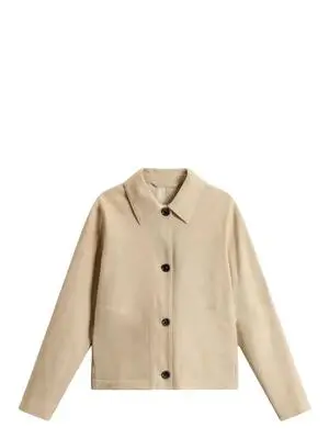 Woolrich Suede Jacket - Neutrals