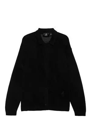 REPRESENT Knitted Long-sleeve Shirt - Black