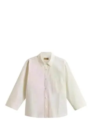 Woolrich Poplin Shirt - White