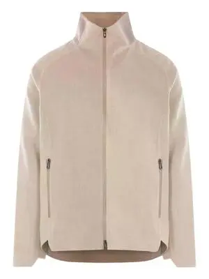 Sease Zip-up Bomber Jacket - Neutrals