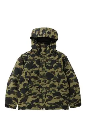 A BATHING APE 1st Camo Snowboard Down Jacket - Green