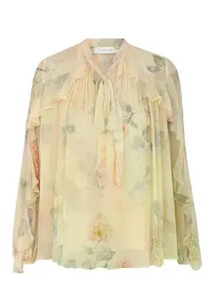 Zimmermann Illuminate Blouse - Neutrals