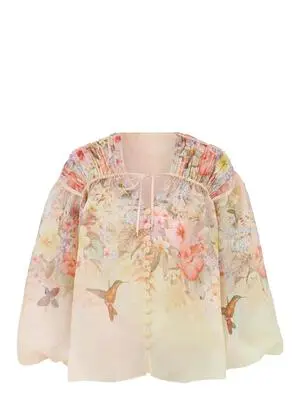 Zimmermann Illuminate Blouse - Neutrals
