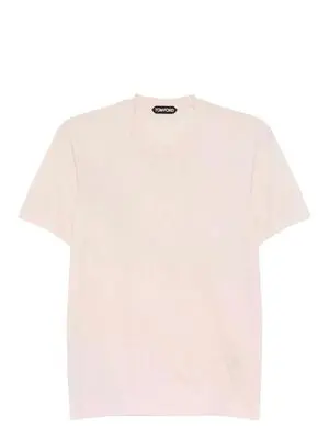TOM FORD Mélange-effect T-shirt - Pink