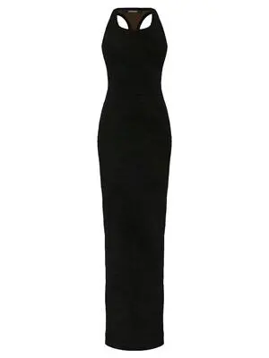 Jacquemus Sleeveless Midi Dress - Black