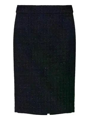 EMPORIO ARMANI Emporio Armani Tweed Straight Skirt