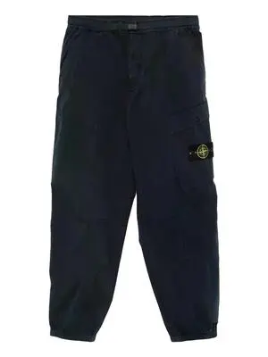 Stone Island Twill Cargo Pants - Blue