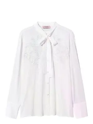 TWINSET Embroidered Blouse - White