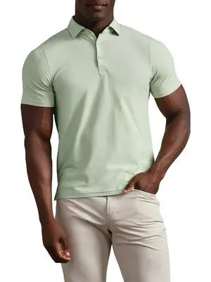 RHONE Regatta Piqué Performance Polo - Cool Mint