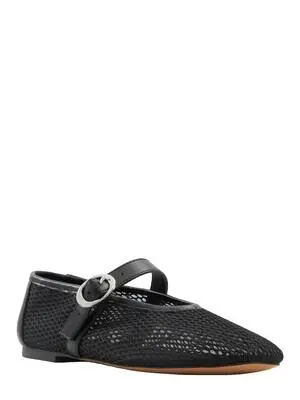 Aldo Quincey Mary Jane Flat - Black