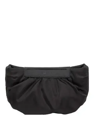 VEECOLLECTIVE Caba Recycled Polyester Clutch - Black
