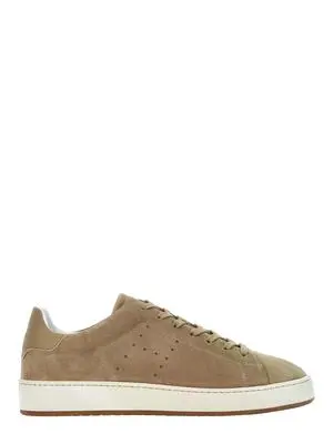 Hogan Leather Sneakers - Brown